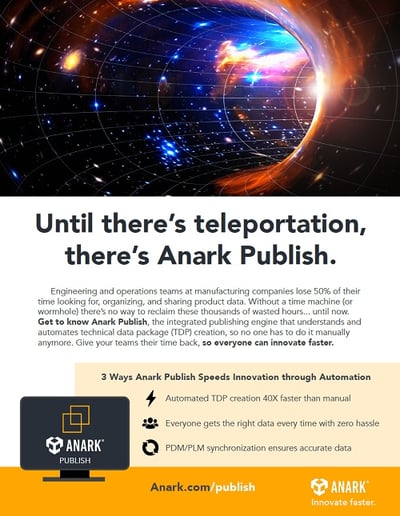 Anark Publish: Streamline TDP Creation & Boost Productivity